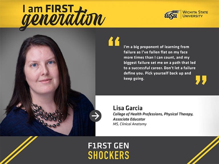 F1RST-gen Shocker Friday: Lisa Garcia – WSU News