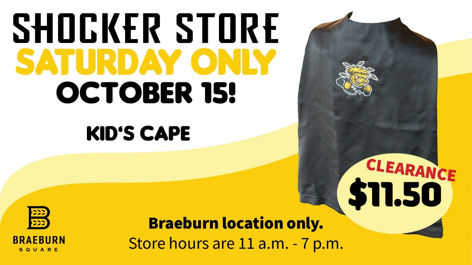 WuShock cape on special at Shocker Store – WSU News