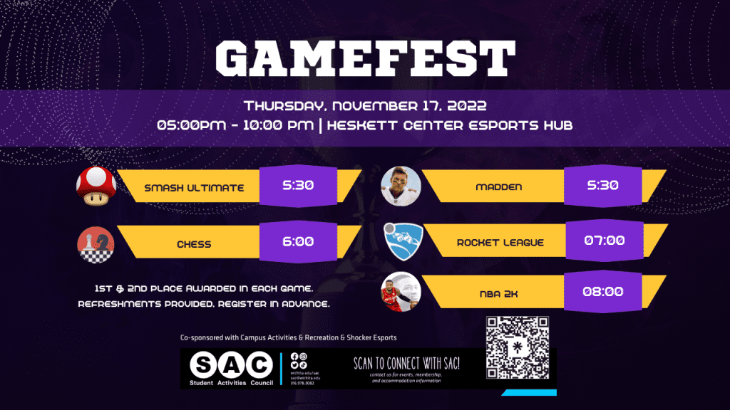 Gamefest registration now open – WSU News