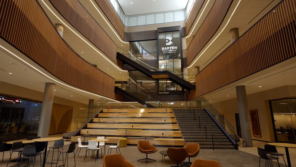 WSU community celebrates grand opening of Wayne and Kay Woolsey Hall ...