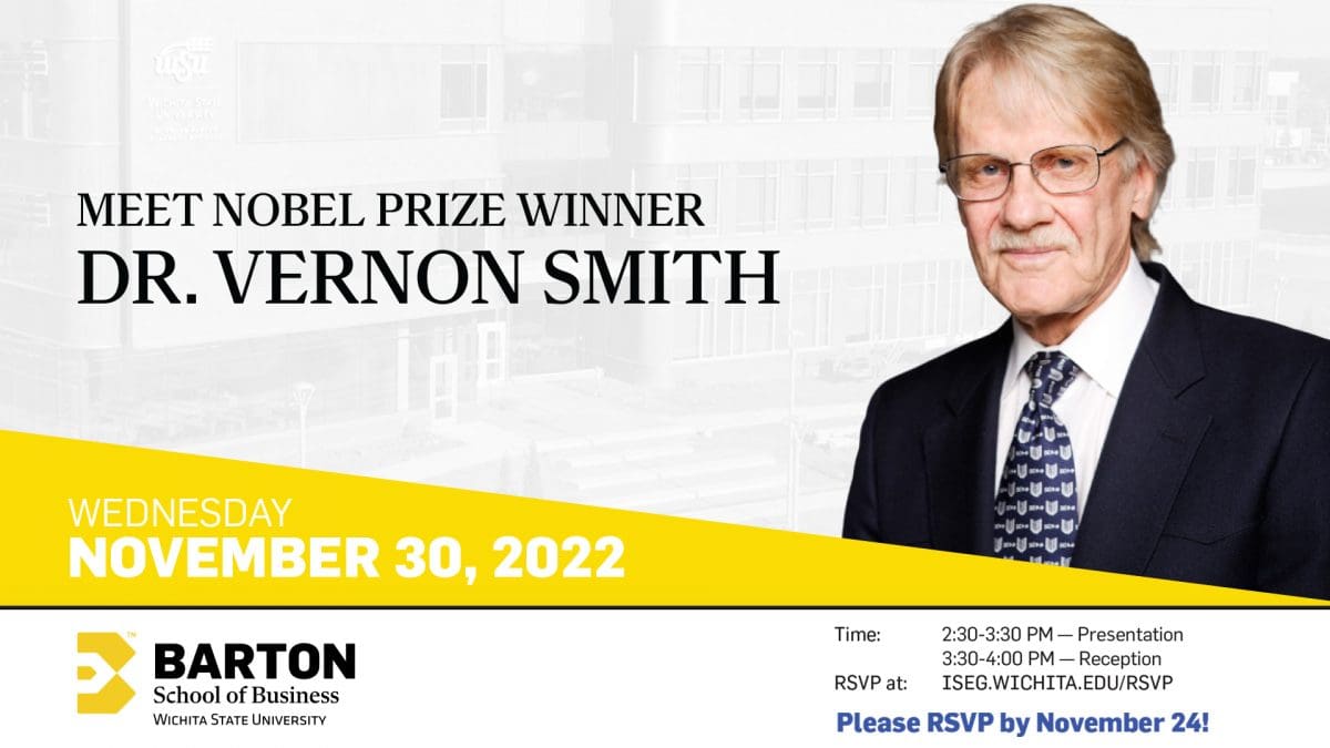 Meet Nobel Prize Laureate Dr. Vernon Smith at opening ceremony of ...