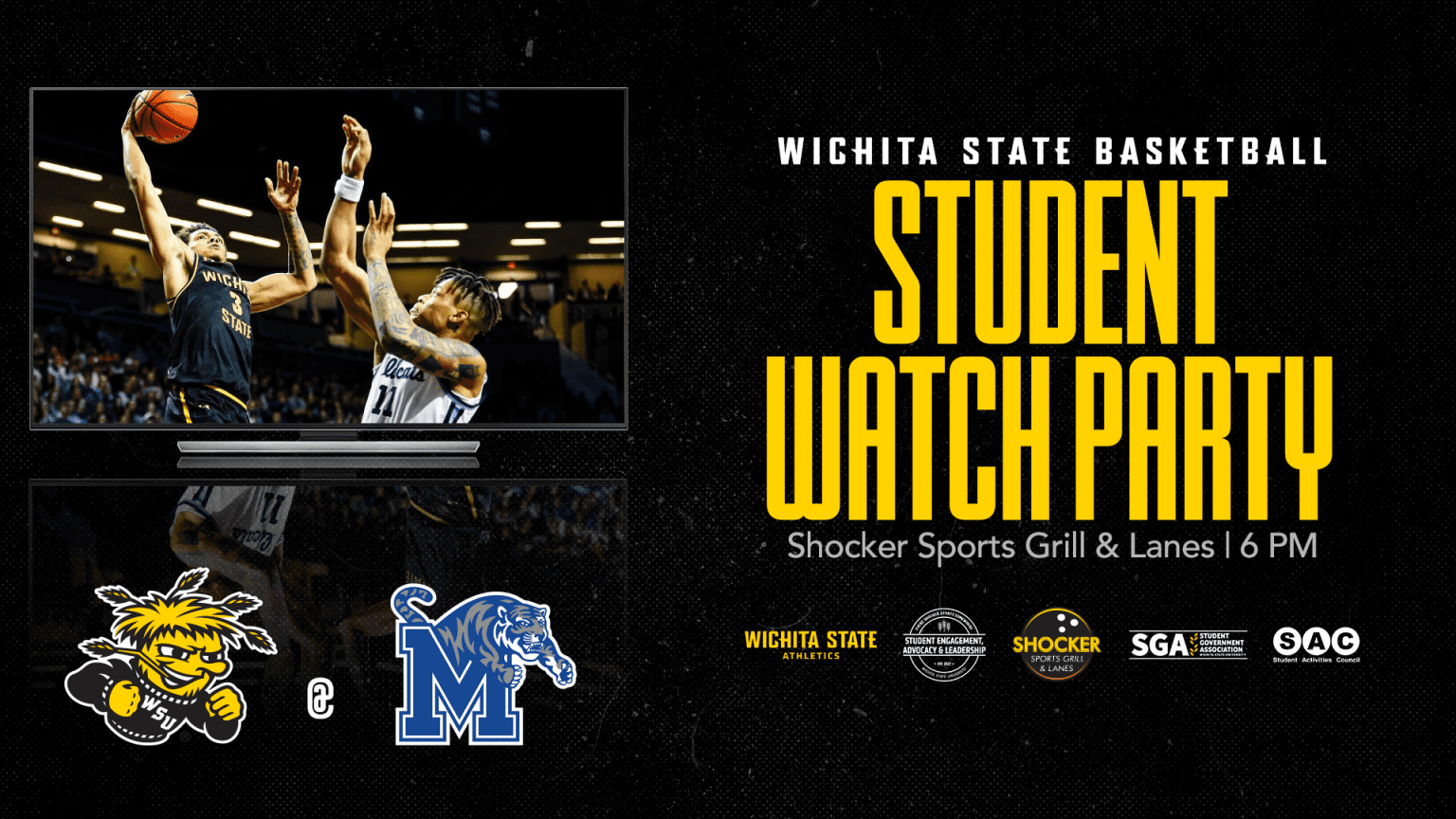 Enjoy free pizza, giveaways at basketball watch party – WSU News