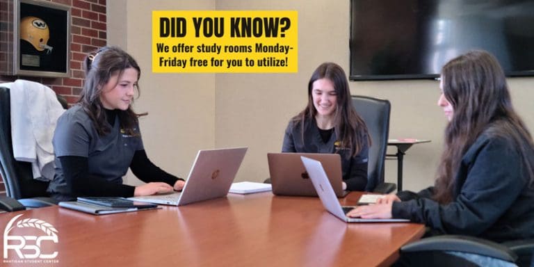 Daily study room available to students in the RSC – WSU Newsletters