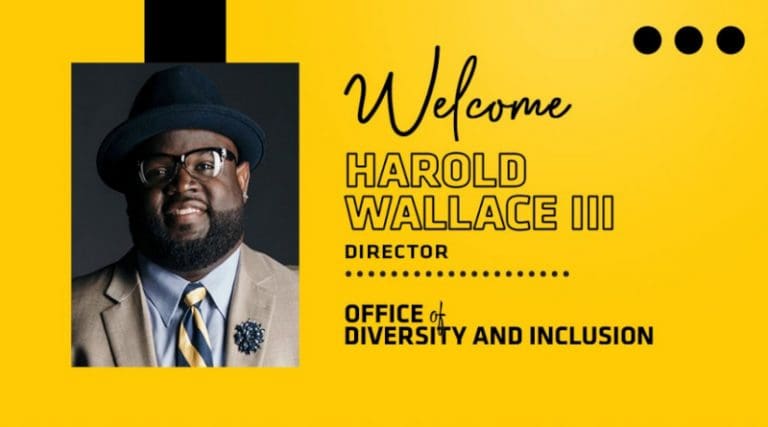 ODI welcomes new director, Harold Wallace III – WSU Newsletters