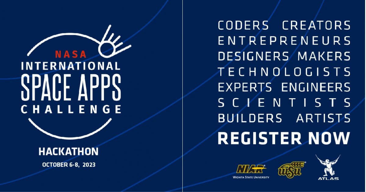 Registration is open for 2023 NASA Space Apps hackathon in Wichita – WSU News