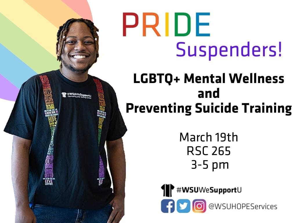 Attend Mental Wellness and Preventing Suicide in the LGBTQ+ community ...