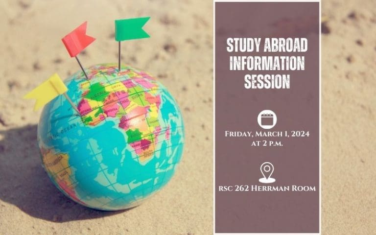 Attend upcoming Study Abroad information session March 1 – WSU News