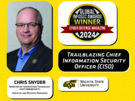 Chris Snyder awarded at Global InfoSec Awards RSA Conference 2024 – WSU News