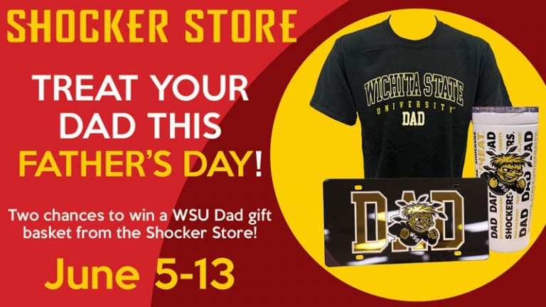 Enter to win a WSU dad gift basket from the Shocker Store – WSU News