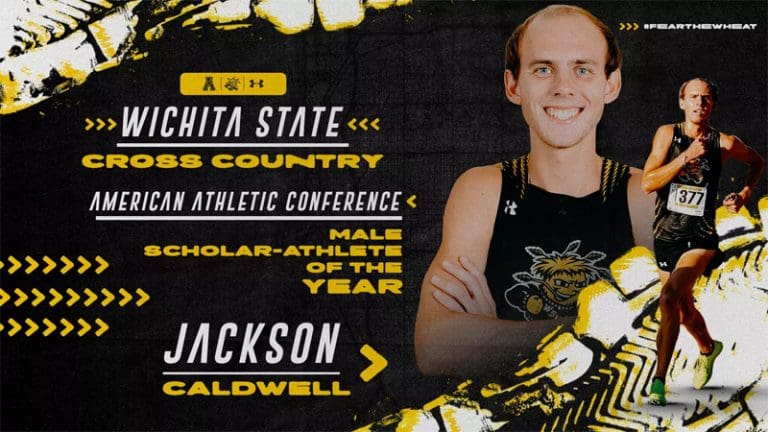 Caldwell named AAC male Scholar-Athlete of the Year – WSU News