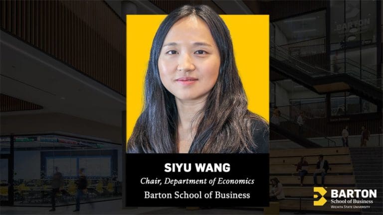 Dr. Siyu Wang appointed chair of Barton School’s Department of Economics – WSU Newsletters