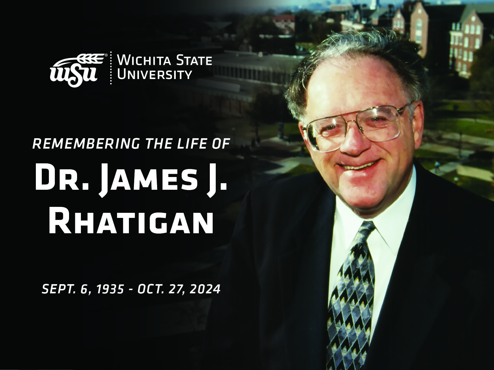 Remembering ‘the best within us’ — Dr. James Rhatigan – WSU News
