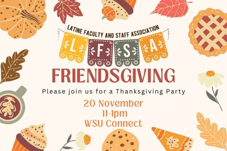Join LFSA for its Friendsgiving celebration – WSU News
