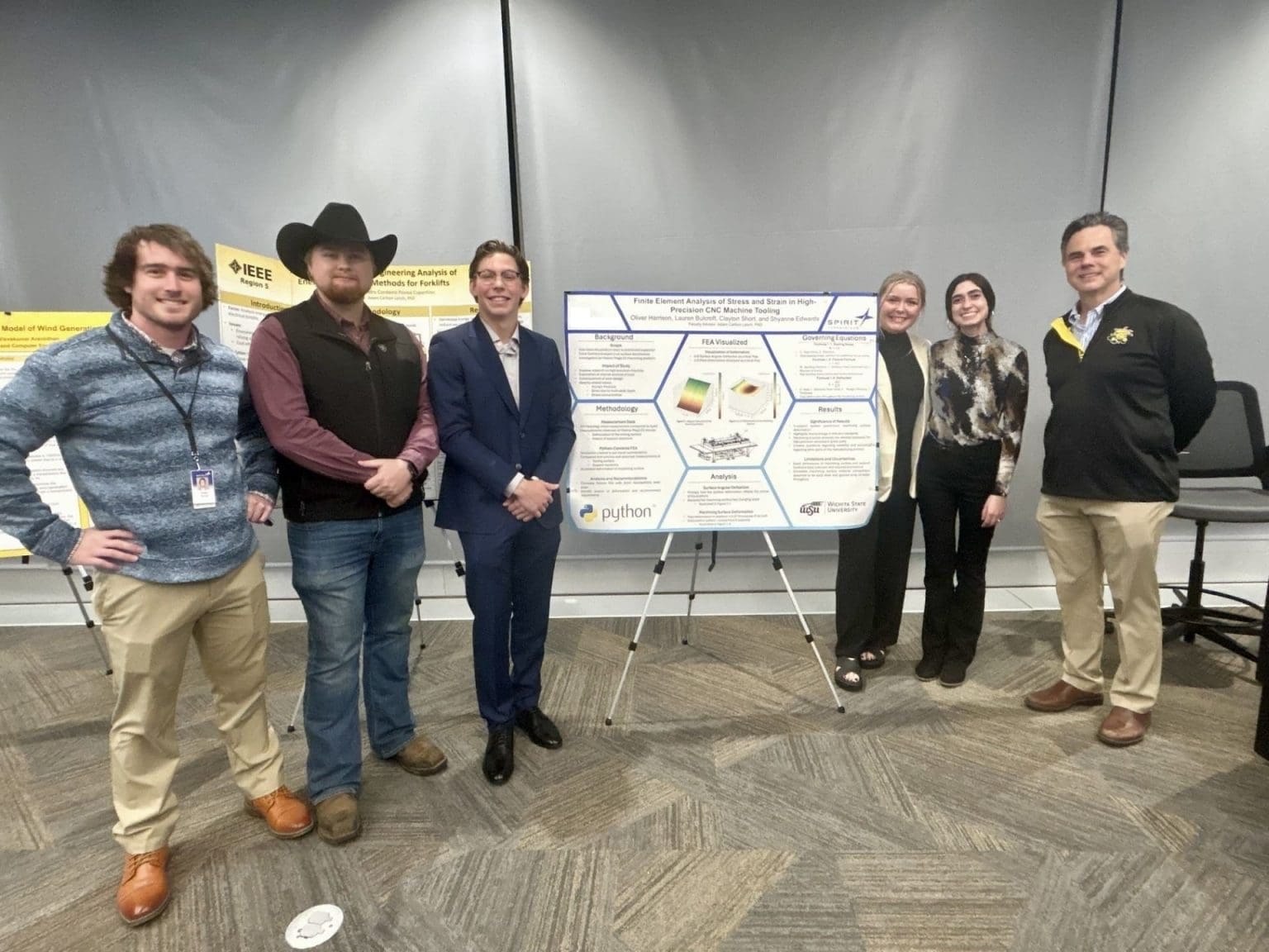 Engineering students take first and third place in electrical and ...