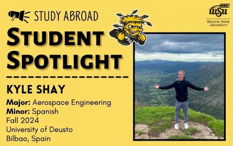 Study Abroad spotlight on Kyle Shay – WSU Newsletters